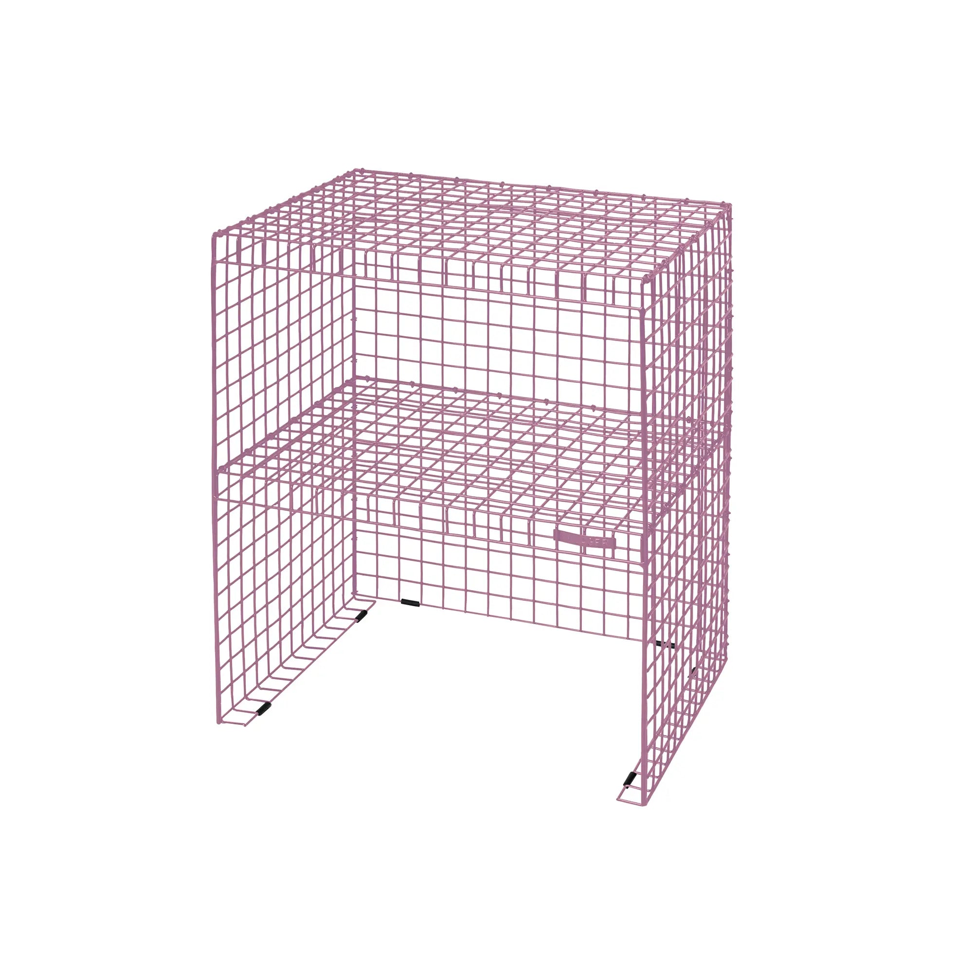 Grid Side Table – Teak New York
