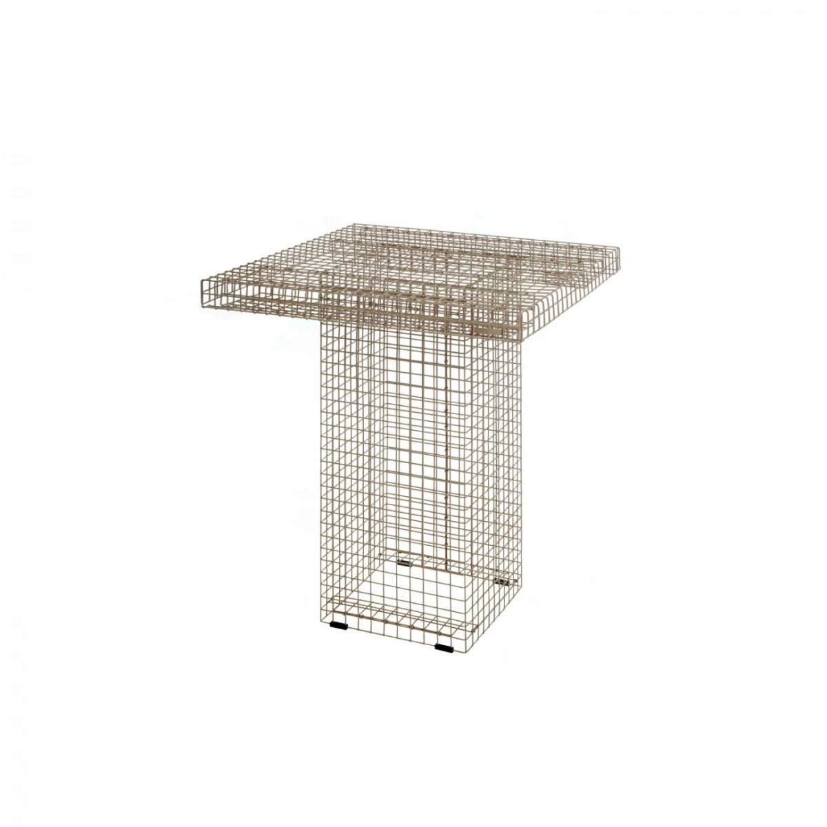 Wire Table – Teak New York