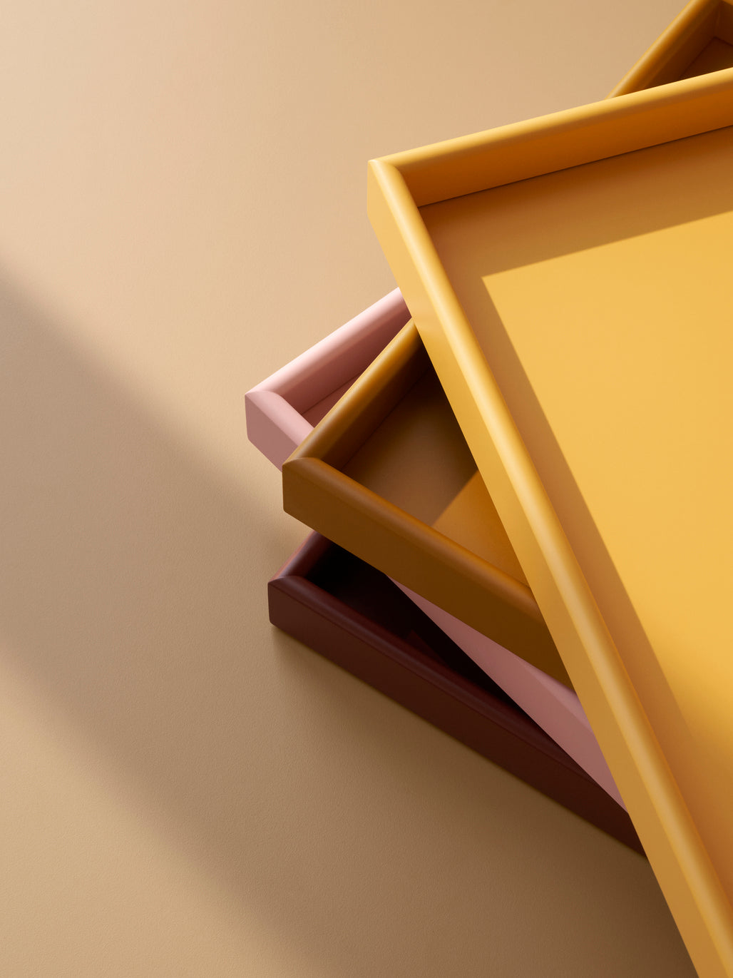 Arrange Trays - Set of Two - Teak New York