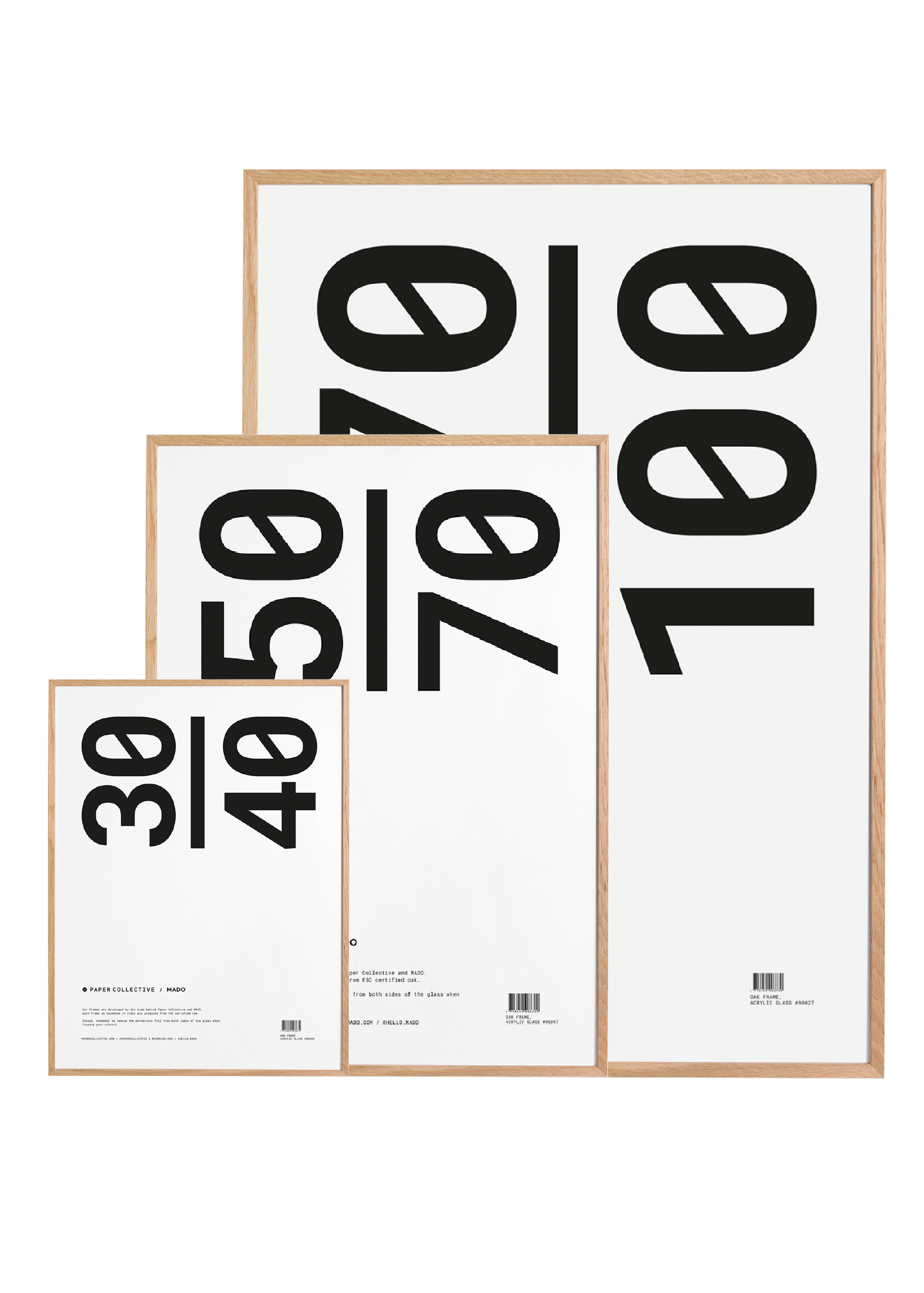 Solid Frames - Teak New York